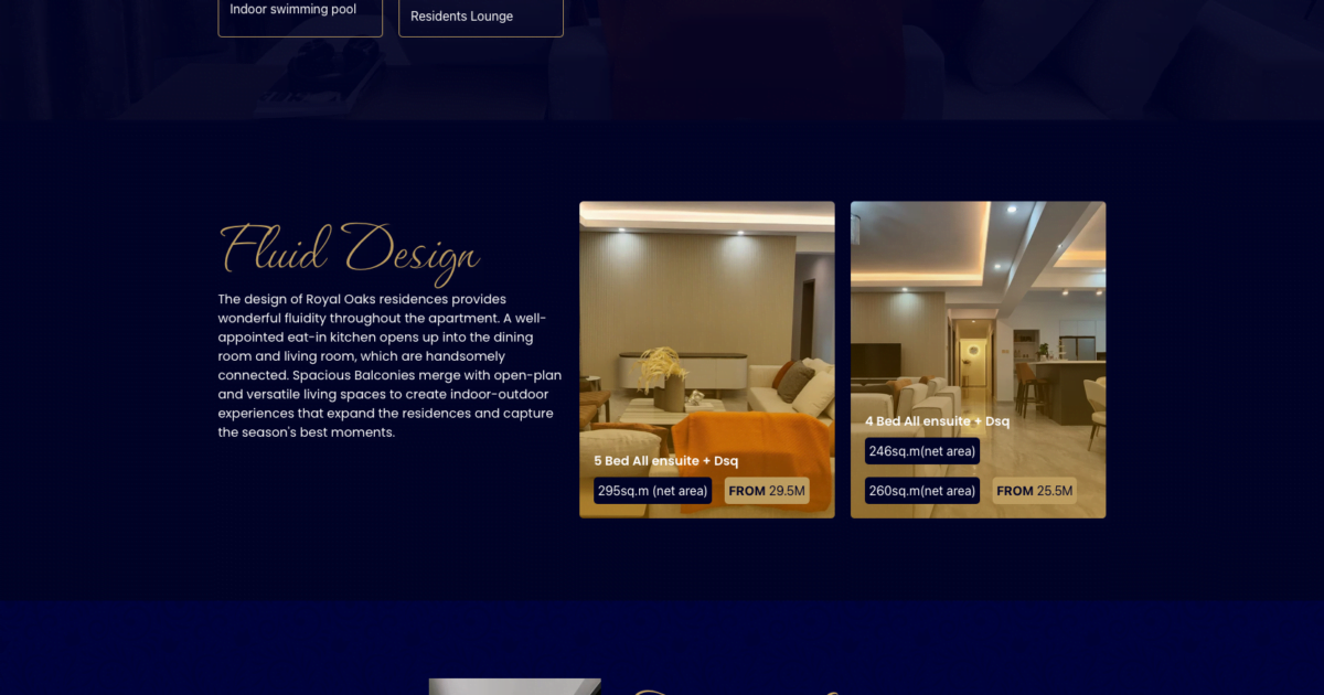 Mwaliko / Royal Oaks Residency | Minty Lime